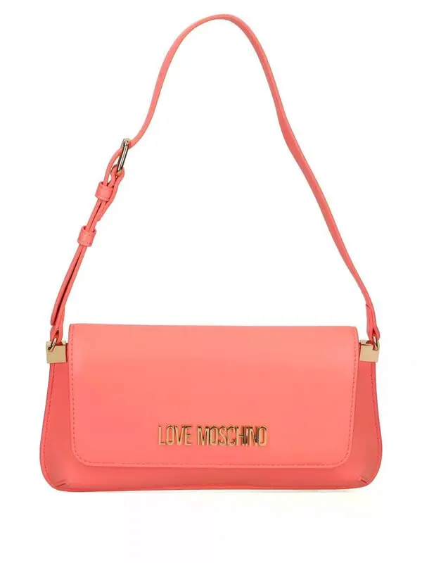 Moschino Logo-lettering Shoulder Bag - Red