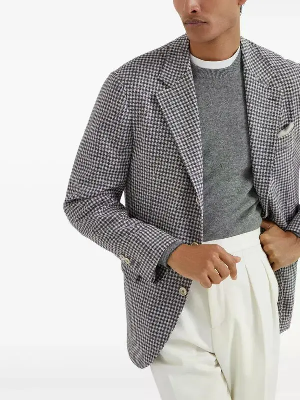 Brunello Cucinelli Crew Neck Cashmere Jumper - Grey