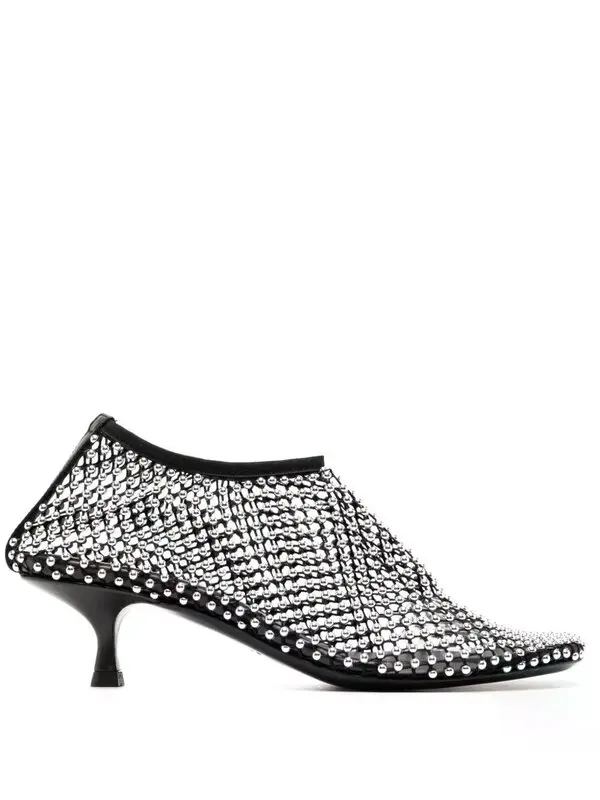 Christopher Esber Minette Studded Micro Heel Pumps