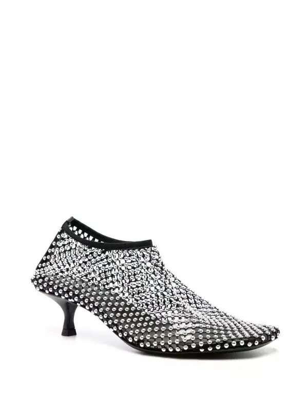Christopher Esber Minette Studded Micro Heel Pumps