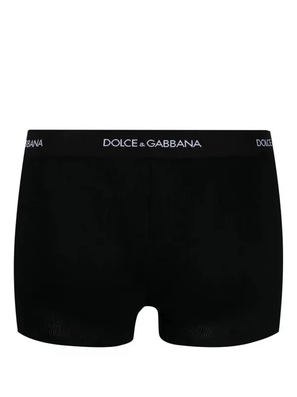 Dolce & Gabbana Logo-waist Cotton Boxers