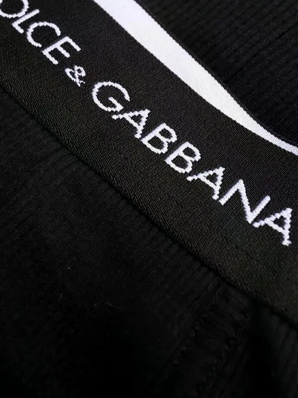 Dolce & Gabbana Logo-waist Cotton Boxers