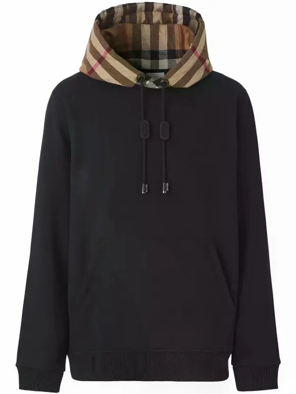 Burberry Vintage Check Cotton Blend Hoodie