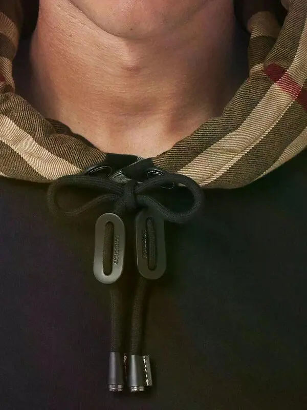 Burberry Vintage Check Cotton Blend Hoodie