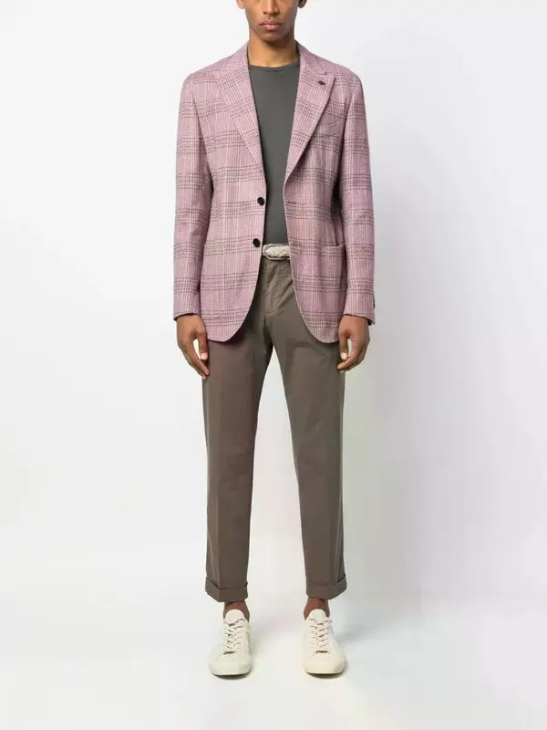 BRIGLIA 1949 Tapered Cotton Chinos - Brown