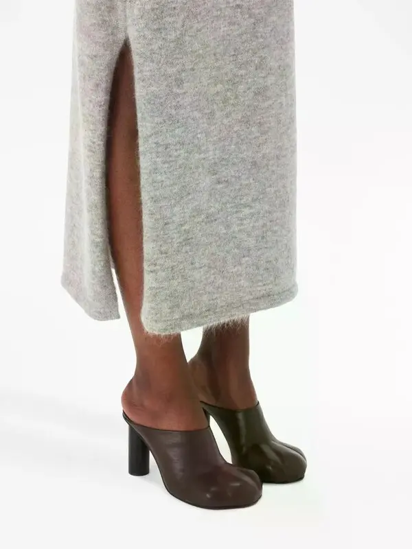 JW Anderson Side-slit Tube Skirt - Grey