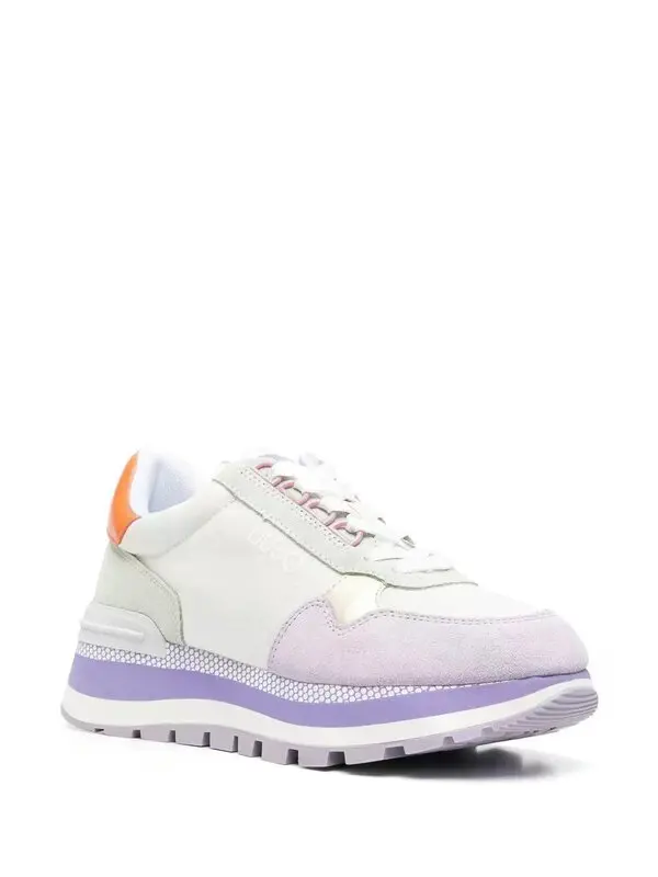 Liu Jo Colour-block Suede Sneakers