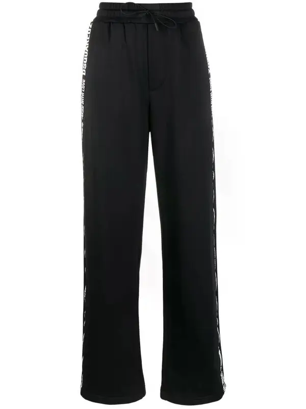 Dsquared2 Logo-tape Cotton Track Pants