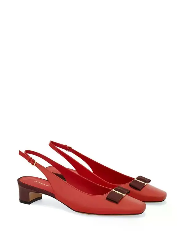 FERRAGAMO 30mm Vara Slingback Pumps