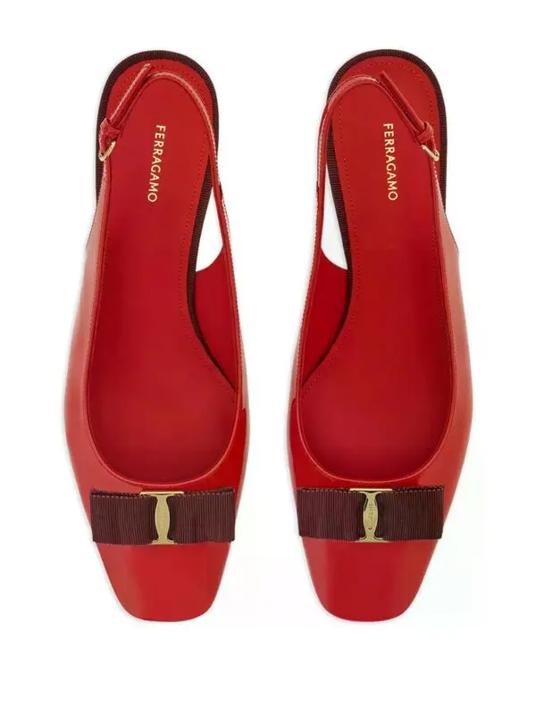 FERRAGAMO 30mm Vara Slingback Pumps