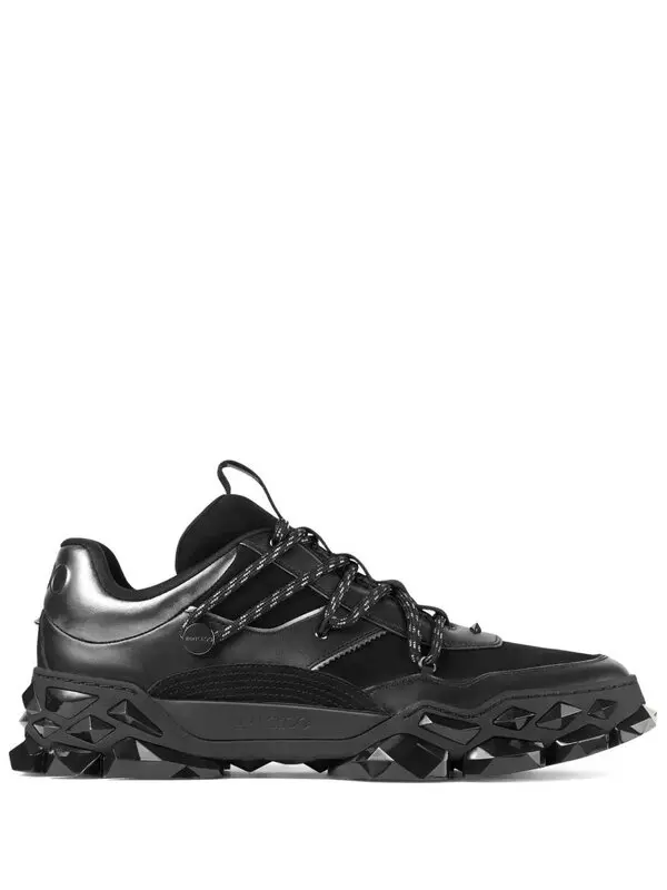 JIMMY CHOO Diamond X Trainers - Black