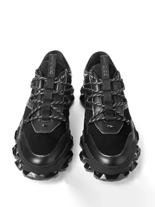 JIMMY CHOO Diamond X Trainers - Black