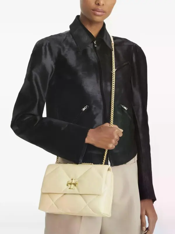 Tory Burch Kira Diamond Shoulder Bag - Neutrals
