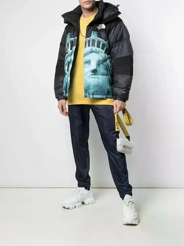 Supreme The North Face X Statue Of Liberty Padded Jacket - Black