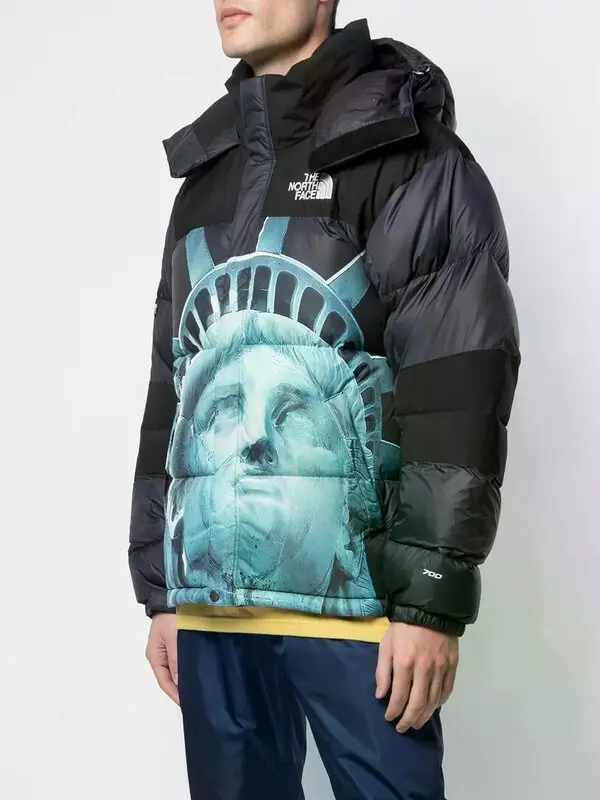 Supreme The North Face X Statue Of Liberty Padded Jacket - Black