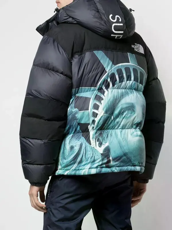 Supreme The North Face X Statue Of Liberty Padded Jacket - Black