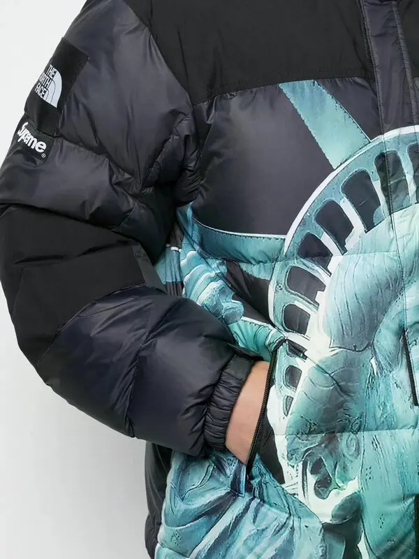 Supreme The North Face X Statue Of Liberty Padded Jacket - Black