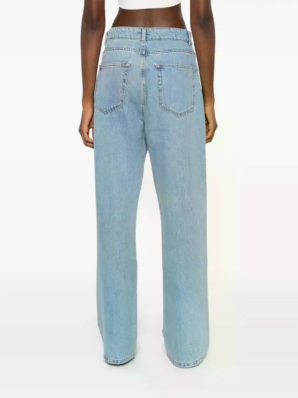 RÓHE Low-waist Wide-leg Jeans