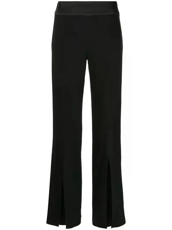 Simkhai Crepe Straight-leg Trousers