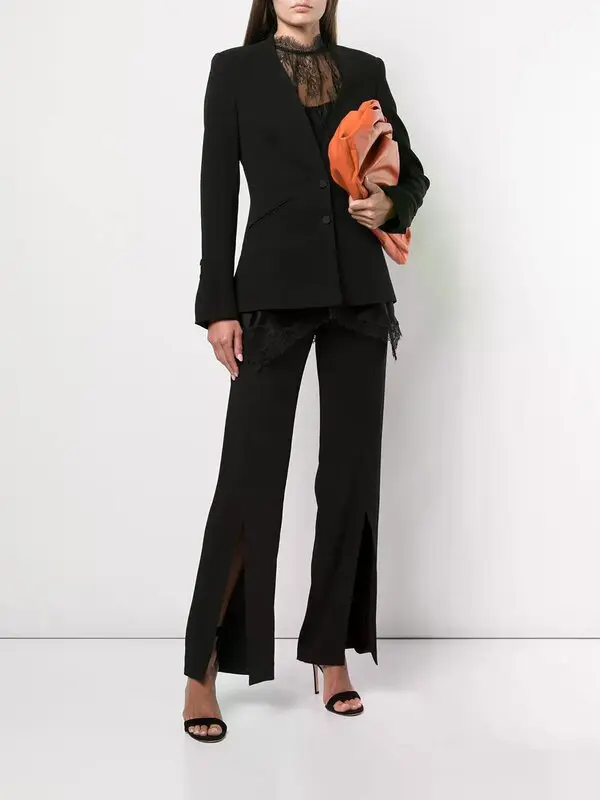 Simkhai Crepe Straight-leg Trousers