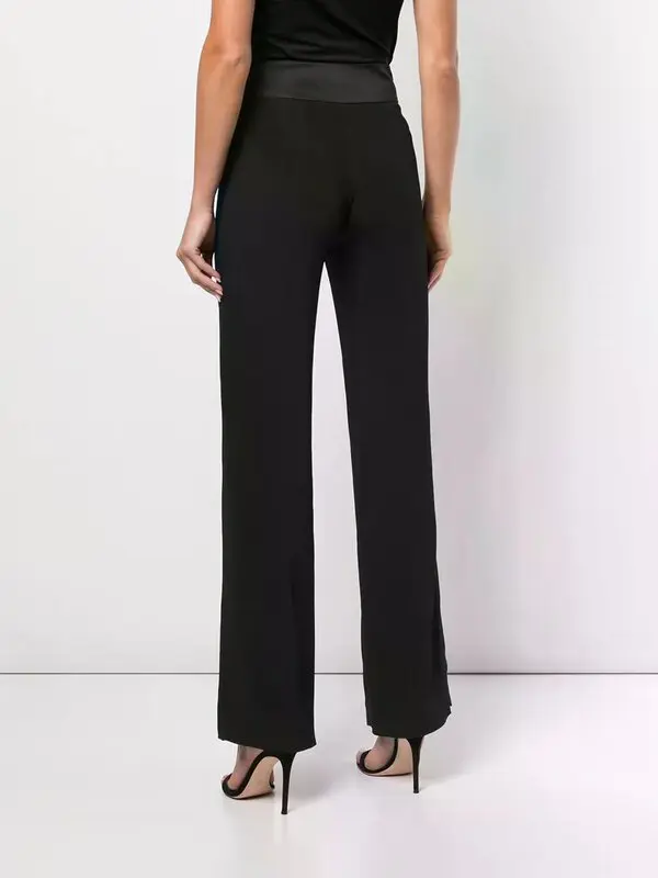 Simkhai Crepe Straight-leg Trousers