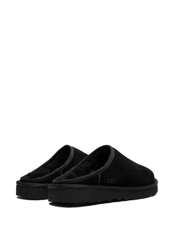 UGG Classic Slip-on Suede Shearling Lined Slides