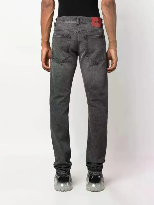 424 Logo-patch Slim-fit Jeans