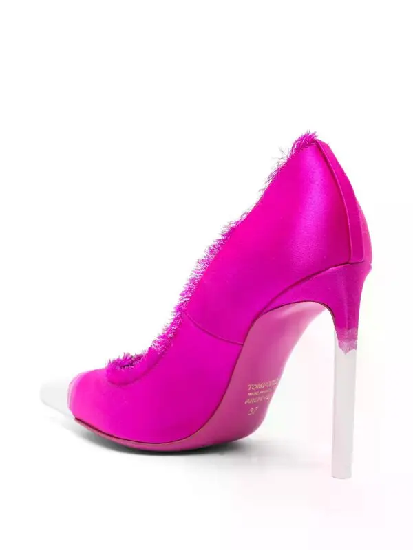 TOM FORD Painted Satin Pumps