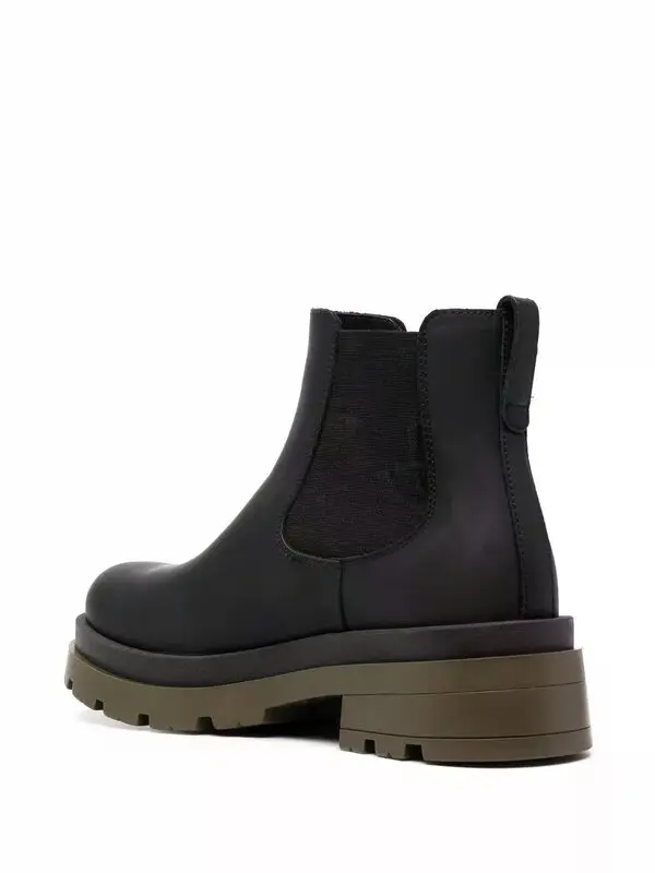 SCAROSSO Janet Leather Chelsea Boots