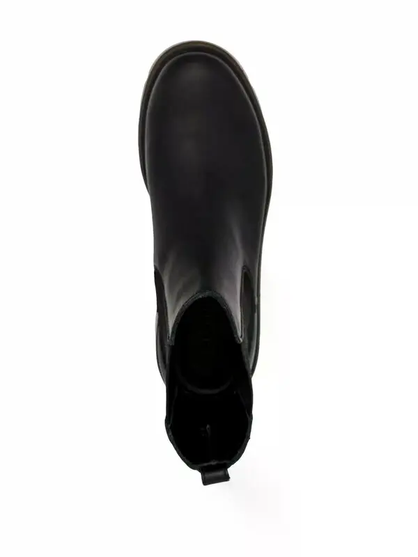 SCAROSSO Janet Leather Chelsea Boots