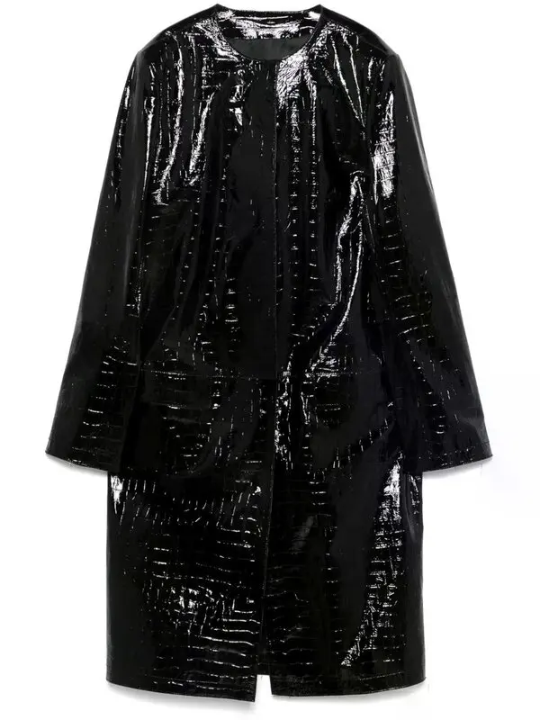 TOTEME Crocodile-embossed Coat