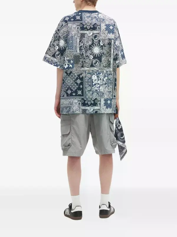 MUSIUM DIV. Cotton T-shirt - Blue
