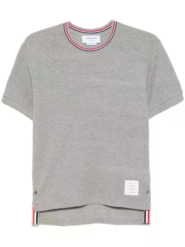 Thom Browne Rwb-stripe Cotton T-shirt
