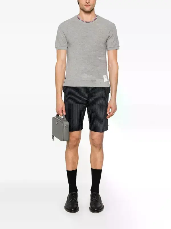 Thom Browne Rwb-stripe Cotton T-shirt