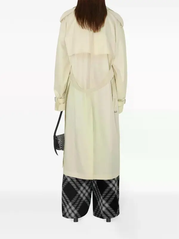 Burberry Double-breasted Cotton Trench Coat