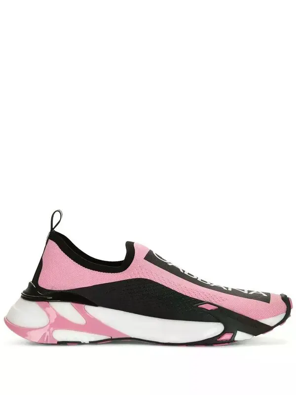 Dolce & Gabbana Fast Mesh Sneakers - Pink
