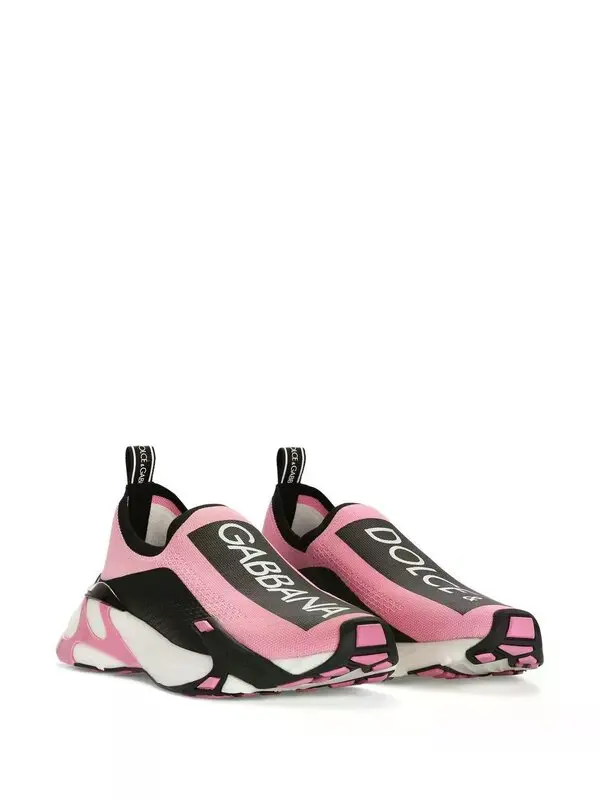 Dolce & Gabbana Fast Mesh Sneakers - Pink