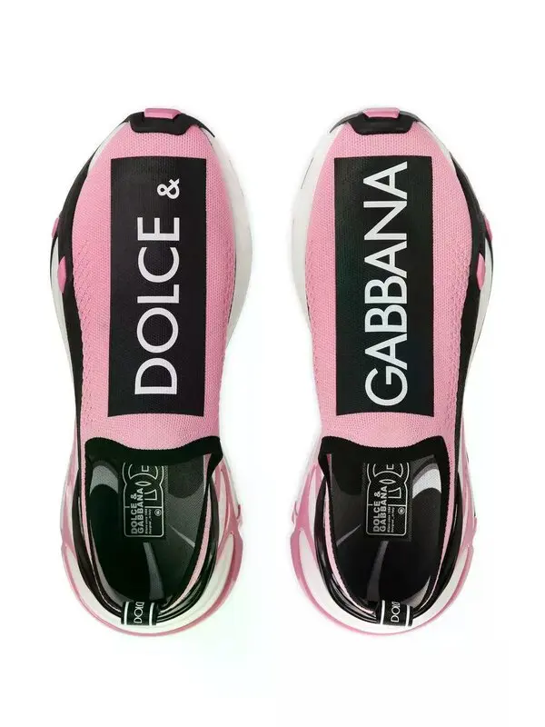 Dolce & Gabbana Fast Mesh Sneakers - Pink