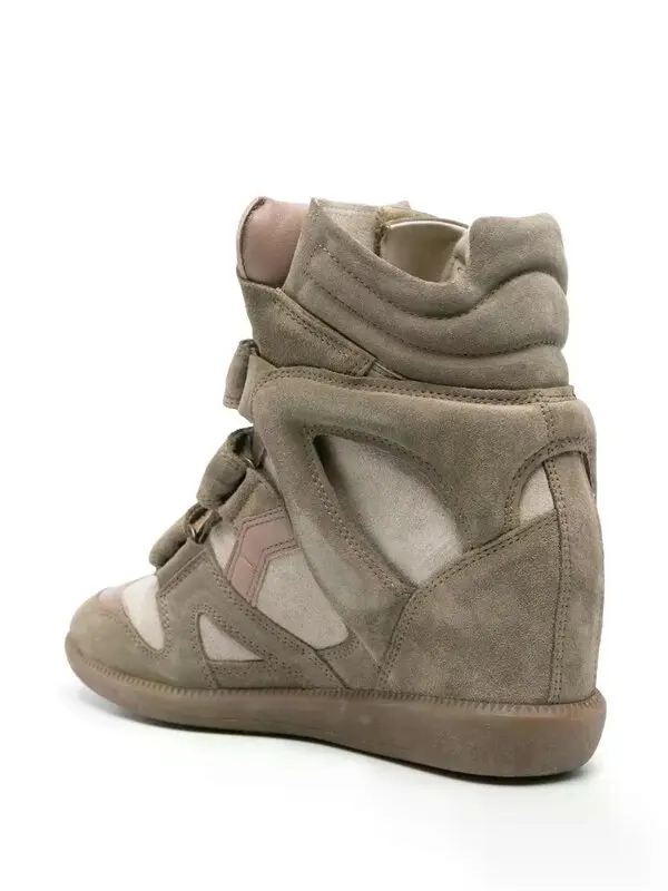 Isabel Marant Étoile Bekett Wedge Sneakers - Neutrals