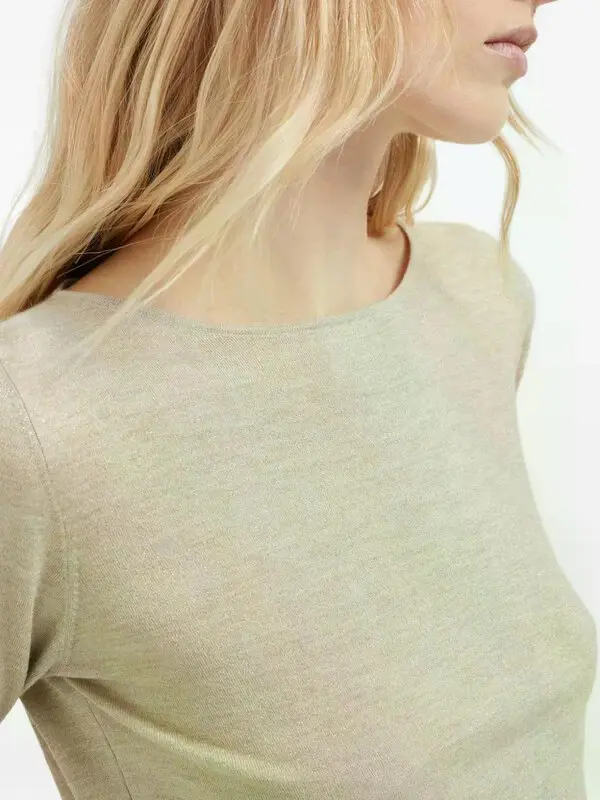 Brunello Cucinelli Cashmere-silk Blend Jumper - Neutrals