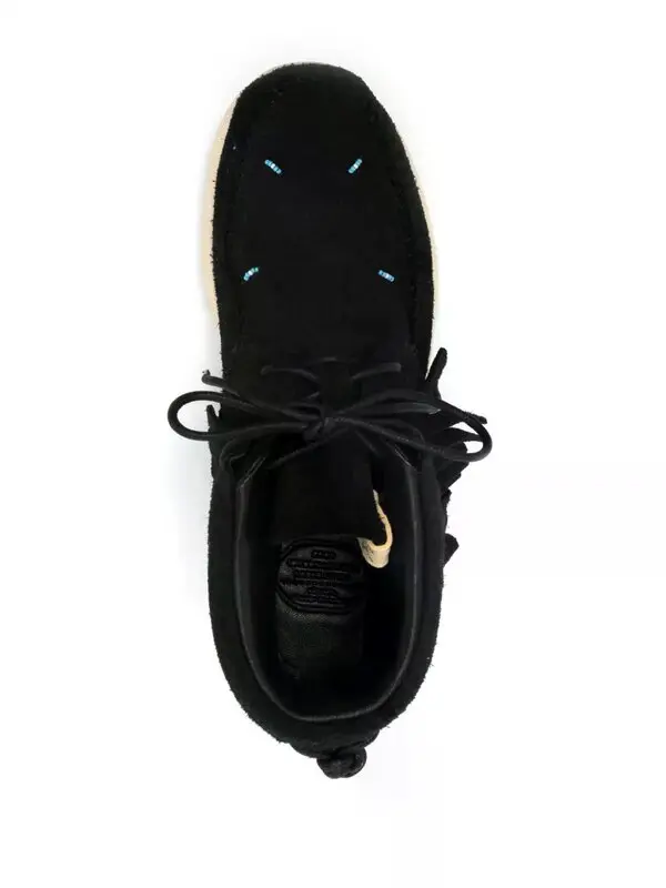 Visvim Shaman-folk Fringed Ankle Boots - Black