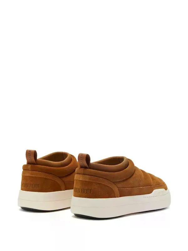 Moon Boot Park Logo-print Sneakers - Brown