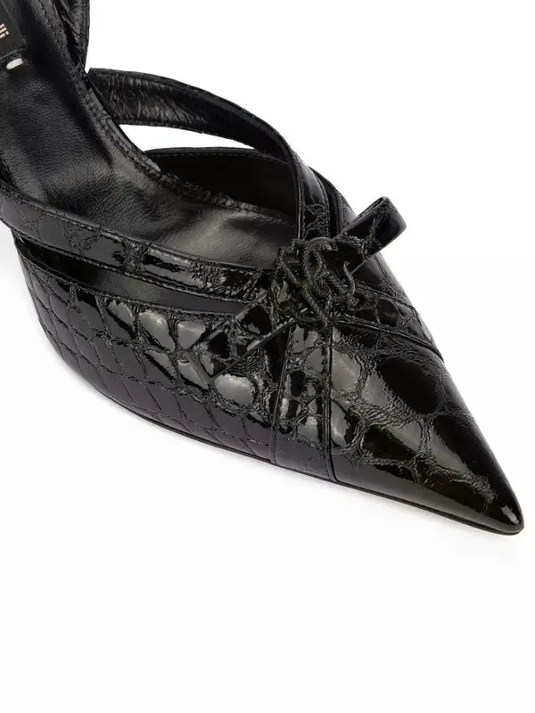 Roberto Cavalli Pointed-toe Slingback Pumps