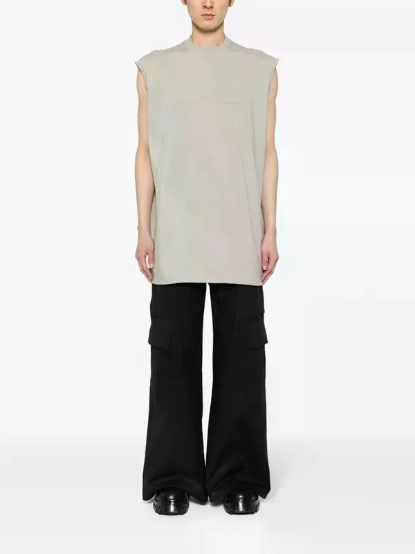 Rick Owens Panelled Cotton Vest