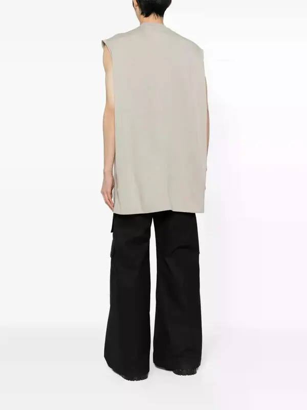 Rick Owens Panelled Cotton Vest