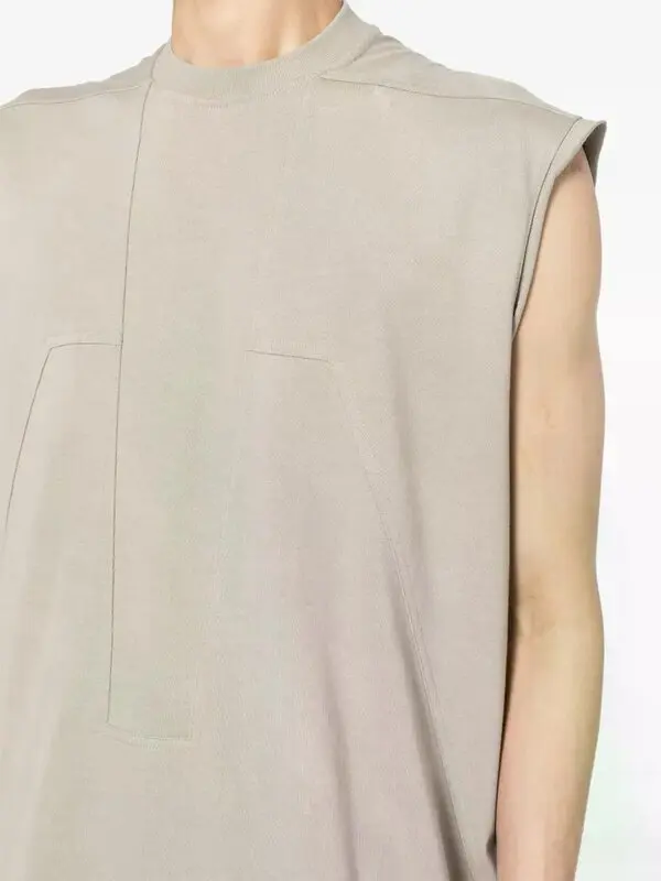 Rick Owens Panelled Cotton Vest