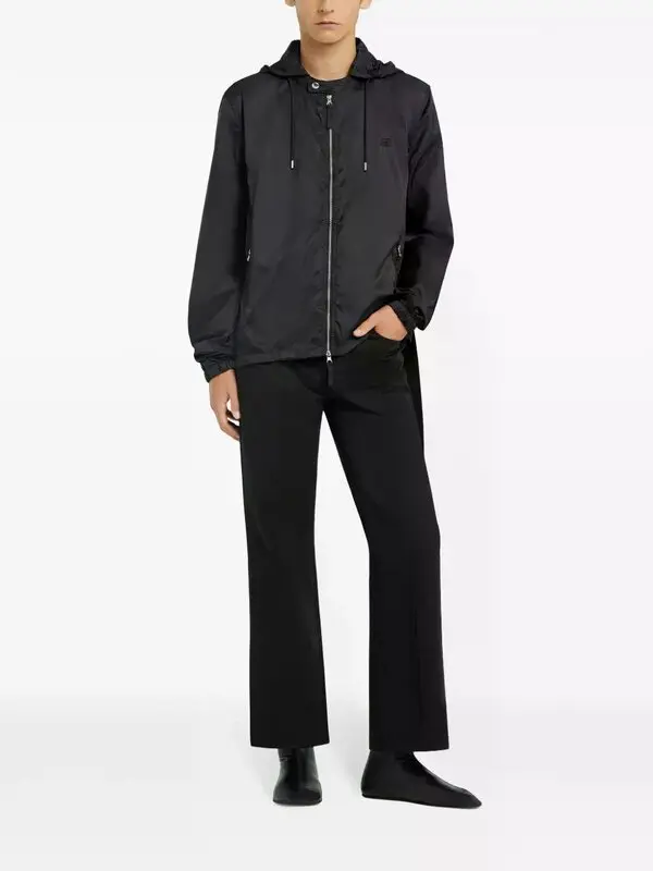 COURREGES Hooded Windbreaker