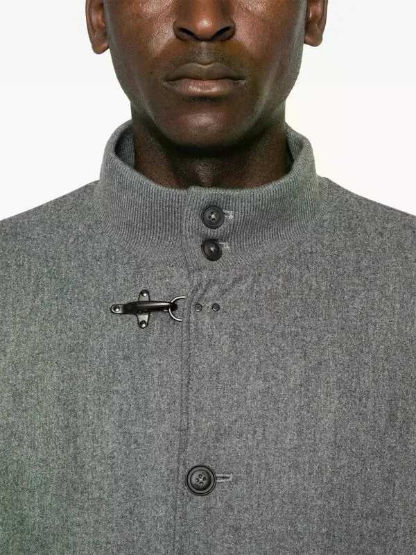 FAY Wool Bomber Jacket - Grey