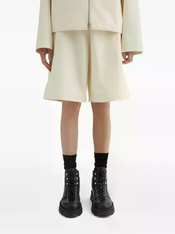 JIL SANDER Cotton Wide-leg Shorts