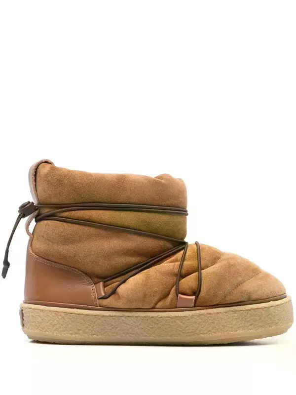 Isabel Marant Étoile Heta Suede Ankle Boots - Black